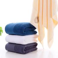 China Hotel Advertising Logo Customized Pure Cotton Absorbent Face Towel for Home and Spa for sale