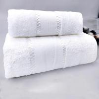 China Five Star Hotel Bath Towel Set with Customized Size in SOLID COLOR 16S Cotton Towel for sale