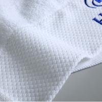 China Customized white hotel exclusively for 100% cotton absorbent thickened bath towel for sale