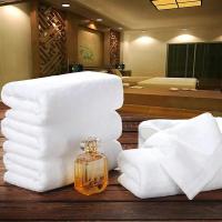 China Customized white hotel exclusively for 100% cotton absorbent thickened bath towel for sale