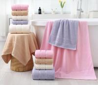 China Embroidery Logo Cotton Towel For Kids Women Home Hotel Spa Ect 35*75 cm /70*140 cm for sale