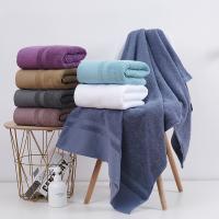 China High Grade Rectangle 16S Long-staple Cotton Bath Towel for Hotel Bathrooms and Spas for sale