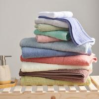 China Customizable Luxury Dark Plaid Bath Towel 70*140cm Simple and Fashionable Design for sale