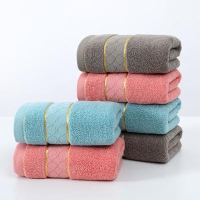 China Soft and Absorbent 600gsm Egyptian Cotton Luxury Plain White Face Towel for Hotel Bath for sale