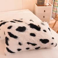 China Modern Style Rainbow Color Shaggy Mink Velvet Crystal Velvet Bedding Duvet Cover Sets for sale