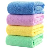 China Top-Rated Customized Color Thickened Coral Fleece Towel Bath Set Perfect for All Ages for sale