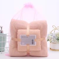 China Top-Rated Customized Color Thickened Coral Fleece Towel Bath Set Perfect for All Ages for sale