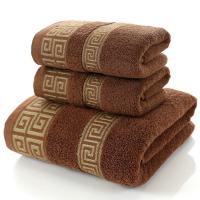 China Pure Combed Cotton Water Bath Hand Face Towels in 30*30cm 35*75cm and 70*140cm Sizes for sale