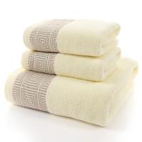 China Pure Combed Cotton Water Bath Hand Face Towels in 30*30cm 35*75cm and 70*140cm Sizes for sale