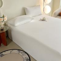 China Customized Pure Cotton 60S 200TC Bed Linen Solid Color 133*72 Bed Sheet Set for Home Hotel for sale