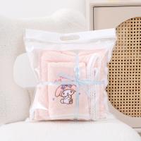 China Home Melody Baby Bath Towel Set Coral Velvet Non-shedding Absorbent Gift Wedding Souvenir for sale