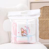 China Home Melody Baby Bath Towel Set Coral Velvet Non-shedding Absorbent Gift Wedding Souvenir for sale