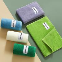 China Fresh and Simple Hand Towel Made of Soft Woven Cotton Perfect for Couples Square Shape for sale