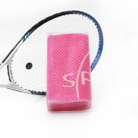 China Color Woven Cotton Sports Towel 27.5*110 Size Logo Perfect for Badminton and Tennis for sale