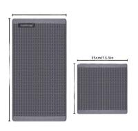 China Waffle Square Towel for Dishwashing Soft Non-Stick No Color Loss Pineapple Hair Towel for sale