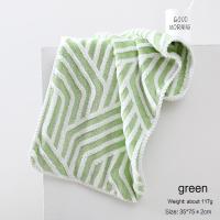China Thickened Woven Sustainable Jacquard Coral Fleece Dishcloth Microfiber Cleaning Rag for sale
