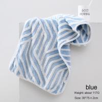 China Thickened Woven Sustainable Jacquard Coral Fleece Dishcloth Microfiber Cleaning Rag for sale