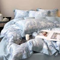 China Upgrade Your Wedding Bedding with Tencel Bedding Set and Printed Pillowcase Sheet Set for sale