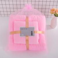China Super Soft Microfiber Towel Set 2 Piece Set of Thick Absorbent Coral Fleece Bath Towels for sale