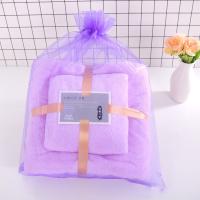 China Super Soft Microfiber Towel Set 2 Piece Set of Thick Absorbent Coral Fleece Bath Towels for sale