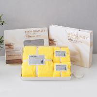 China Custom Green Microfiber Towel Set High Density 2-Piece Coral Velvet 70*140cm 35*75cm for sale