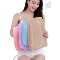 China Women's High Density Hair Drying Cap 88g-90g Quick-drying Turban with Cartoon Embroidery for sale