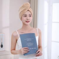 China Women's High Density Hair Drying Cap 88g-90g Quick-drying Turban with Cartoon Embroidery for sale