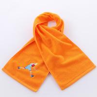China Pure Cotton Sports Towel for All Ages Plain Weave Sweat-Wicking and Water-Absorbing for sale