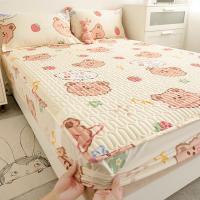 China Folded Waterproof Mattress Cover for Home Hotel Fully Surrounded Bedding Protection for sale