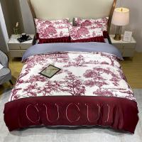 China 1 Cover 1 Flat Sheet 2 Pillowcases Ice Silk Bedding Set for Adult Home Bed Cover for sale