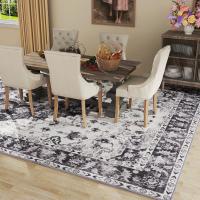 China Cushioned Vintage Area Rug for Home Floor Non Slip and Washable Living Room Carpet for sale