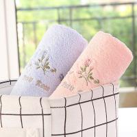 China Embroidered Initials Guest Bath Towel Set with High GSM and Embroidery Logo for sale