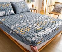 China Home Quilted Fittings Custom Printed Brushed Mattress Protectors for Bed Protection Pad for sale