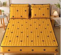 China Home Quilted Fittings Custom Printed Brushed Mattress Protectors for Bed Protection Pad for sale