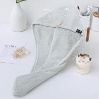 China Skin-friendly Dry Hair Cap for Children Quick Absorbent and Thickened 35*75cm/70*140cm for sale