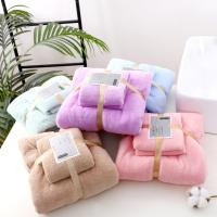 China 3Pcs Bath Towel Set Super Strong Water Absorption for Home Hotel Wedding Souvenirs for sale