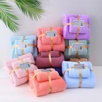 China 3Pcs Bath Towel Set Super Strong Water Absorption for Home Hotel Wedding Souvenirs for sale