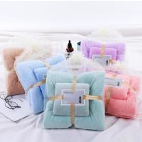 China 3Pcs Bath Towel Set Super Strong Water Absorption for Home Hotel Wedding Souvenirs for sale