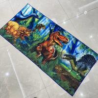 China Customized Designs Supported Super Soft Printed Microfiber 100% Polyester Beach Towel for sale