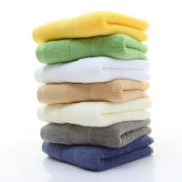 China Home Hotel Spa Ect 35*35cm Embroidered LOGO Cotton Towel White All-cotton Absorbent for sale