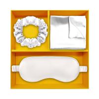 China Custom Luxury Silk Hair Scrunchies and Pillowcase Set Perfect for Your Beauty Routine for sale