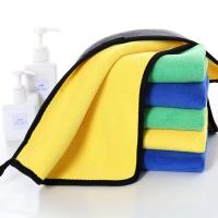 China Coral Fleece Microfiber Cloth for Car Cleaning and Drying Custom Designs Accepted for sale