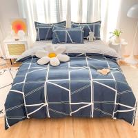 China Home Warm Cosy Luxury Breathable Super Soft Fitted Bed Sheet 4 Piece Bedding Sheet Set for sale