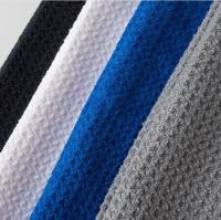 China Custom Logo Golf Towels Microfiber Waffle Cleaning Towel for Sustainable Sports Adults for sale