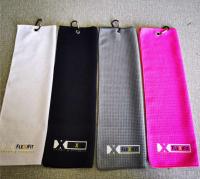China Custom Logo Golf Towels Microfiber Waffle Cleaning Towel for Sustainable Sports Adults for sale