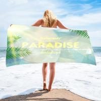 China Customizable Cartoon Printing Beach Towel and Soft Lady Design Ideal for Everyday for sale