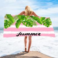 China Customizable Cartoon Printing Beach Towel and Soft Lady Design Ideal for Everyday for sale