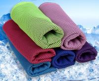 China Quick Dry and Cooling Custom Cooling Towels for Gym Sports Made of Polyester Fabric for sale