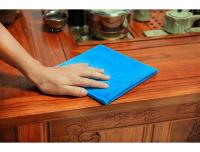 China Sustainable Cleaning Solutions 40x40 Colorful Car Detailing Microfiber Cleaning Cloth for sale