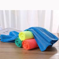 China Sustainable Cleaning Solutions 40x40 Colorful Car Detailing Microfiber Cleaning Cloth for sale